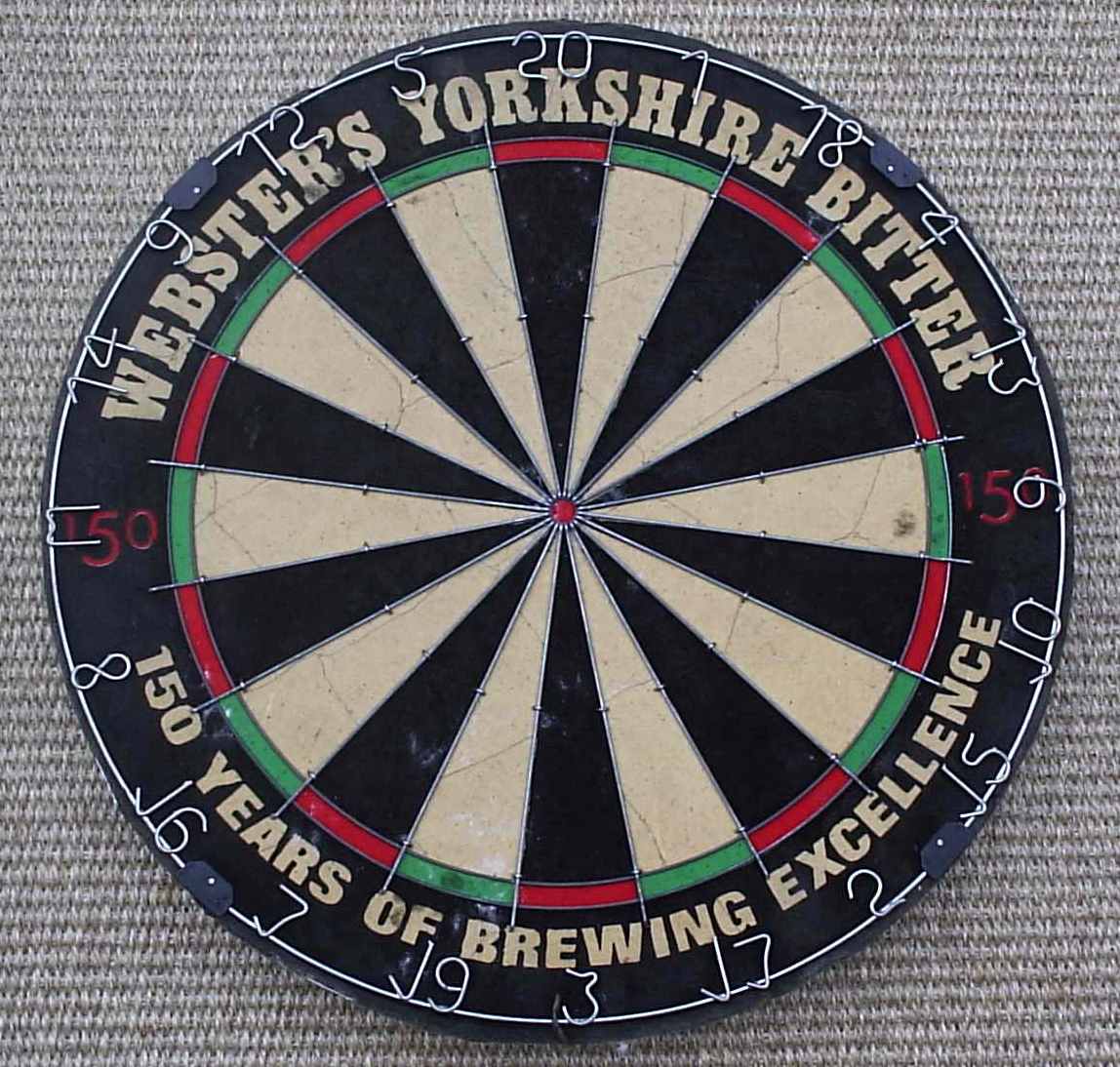 DARTS HISTORY -THE OPTIMAL DARTBOARD – Dr Patrick Chaplin